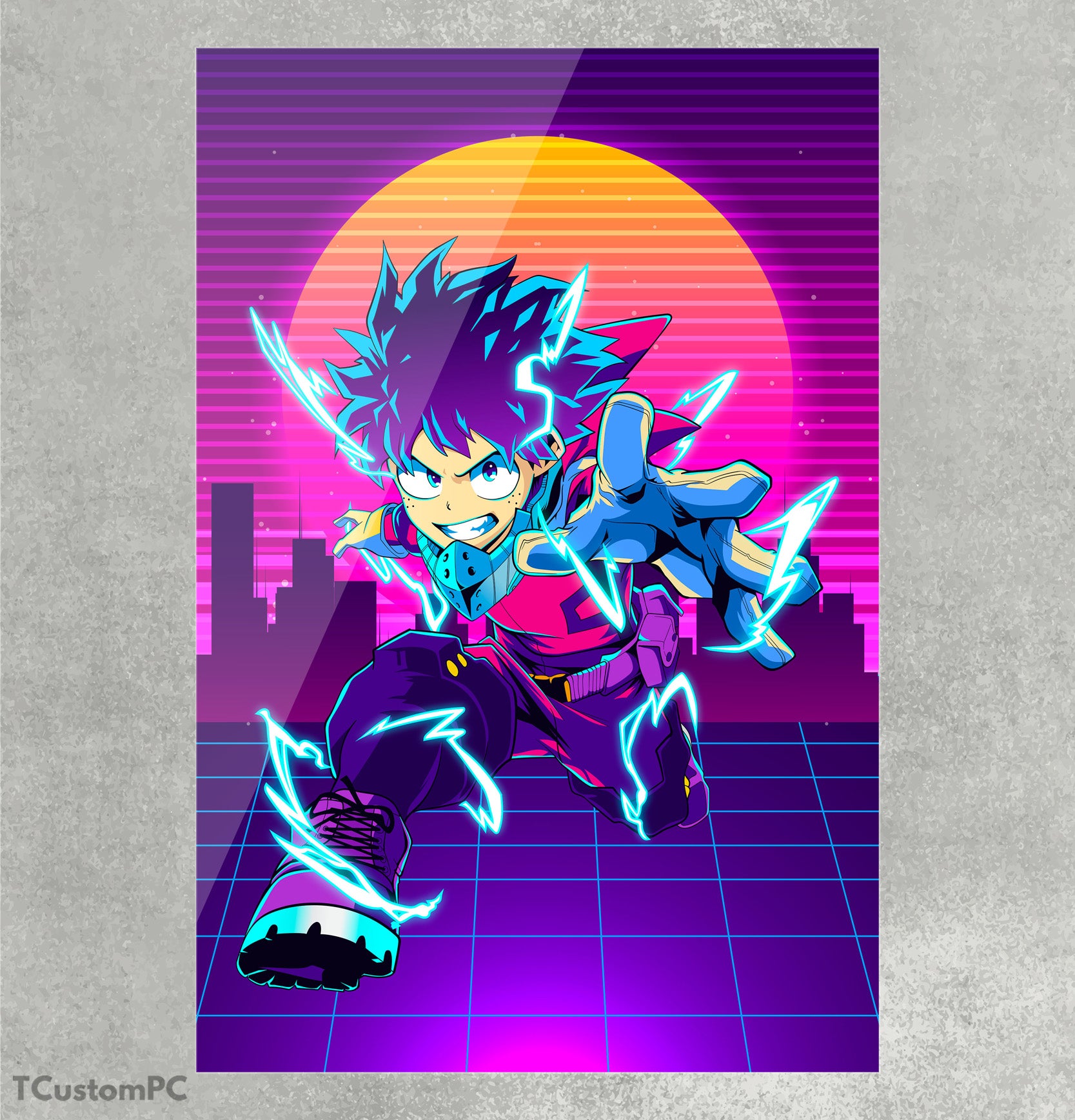 Cuadro my hero academia - Izuku Midoriya, Nuevo Diseño - Displate ... Cuadro my hero academia - Izuku Midoriya, Nuevo Diseño - Displate ...