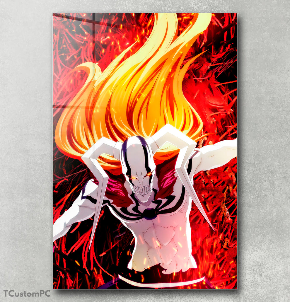 Cuadro Bleach Ichigo Vasto Lorde Fury Wallpape, Nuevo Diseño - Cuadro Displate de metacrilato ...