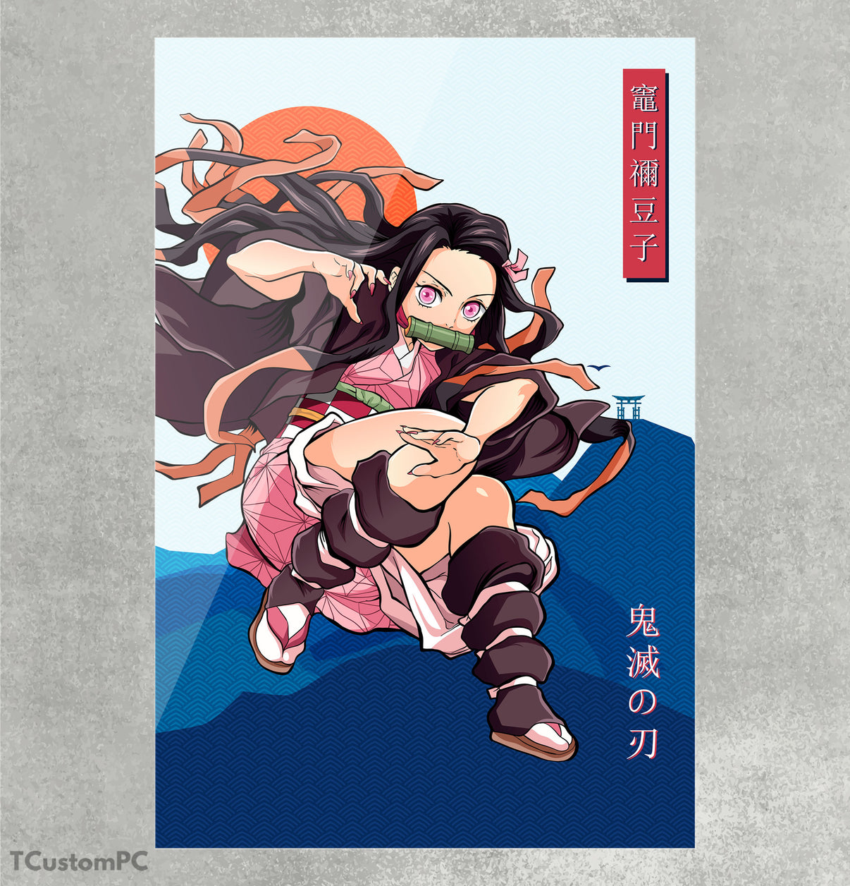 Demon Slayer painting - Nezuko Kamado, New Design - Displate ...