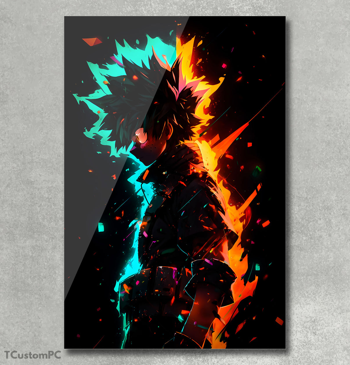 Fantasy Deku My hero Academia painting, New Design - Displate ...