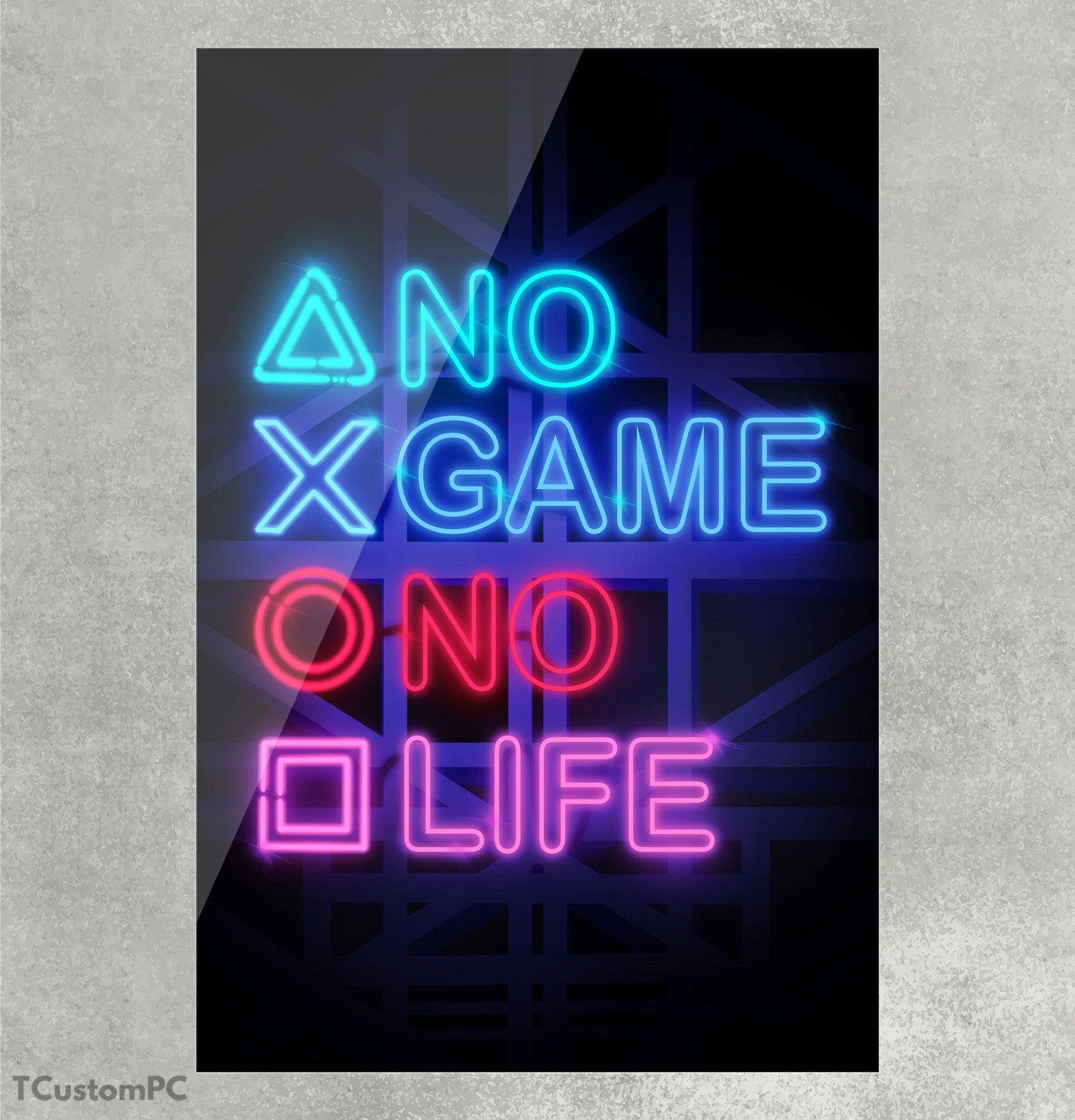 Cuadro Gamer poster 2, Nuevo Diseño - Displate cuadro de metacrilato ...