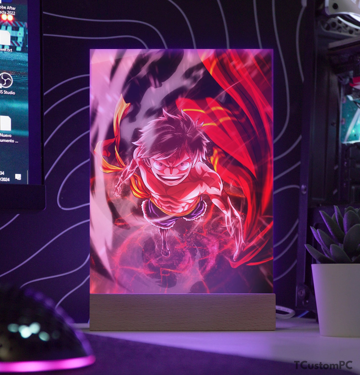 TC Lamp Luffy G2 Pirate King OP, Nuevo Diseño - Lámpara led rgb de ...