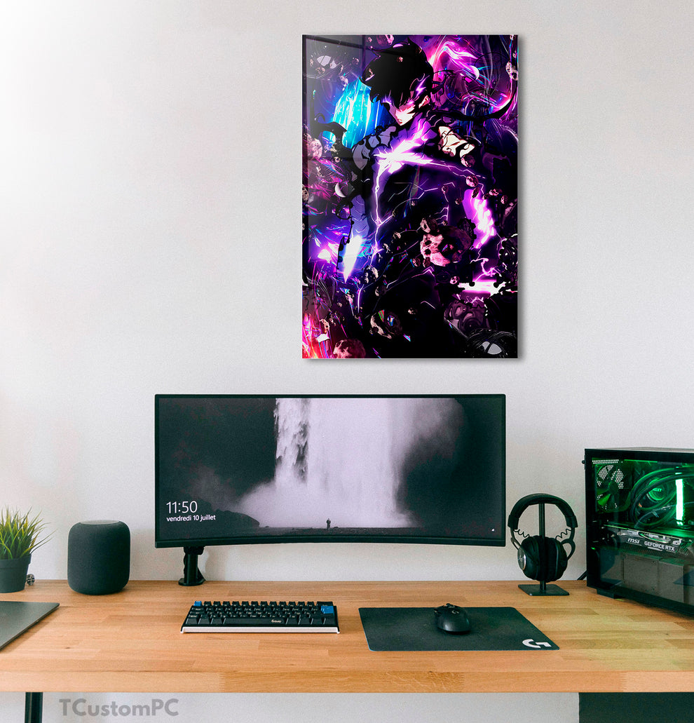 Cuadro Solo Leveling the Monarch of Shadows , Nuevo Diseño - Cuadro ...